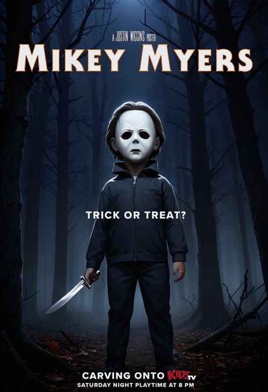 Kid-Friendly Dark Movie Posters - Justin Wiggins