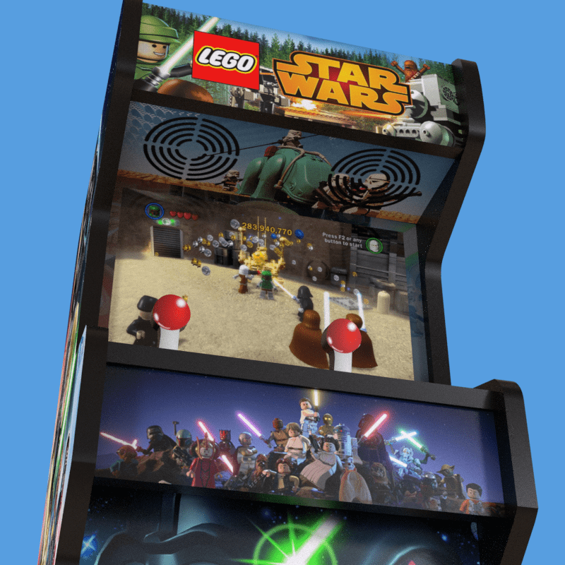 Arcade-Themed Piggy Bank/Pencil Holder - Justin Wiggins